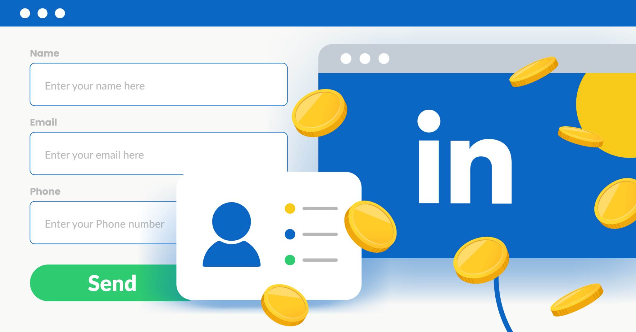6 Inspiring Linkedin Lead Generation Form Examples Leadsbridge
